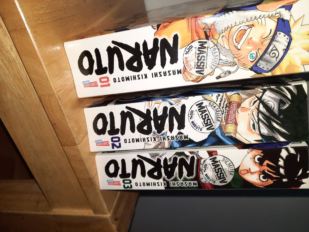 NARUTO MASSIV Band 1-3 Comix/Manga (Gebraucht) in Bern für CHF 10 – mit ...