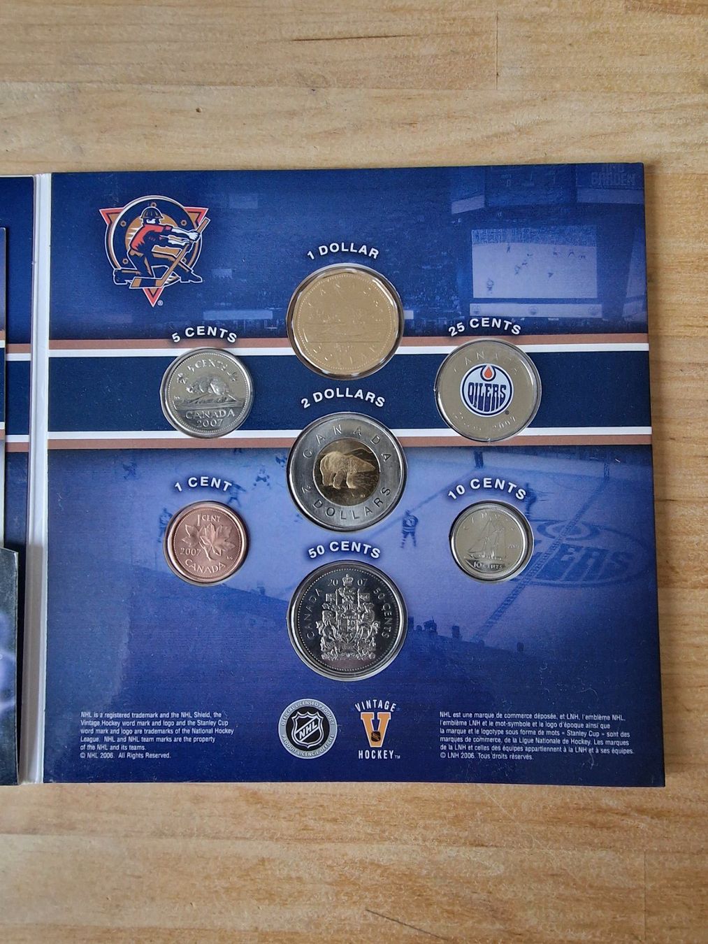 Edmonton Oilers (NHL) Commemorative Coin Set 2007 (Gebraucht) in Kriens ...