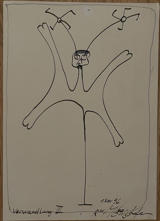 Sehr Interessante Mischtechnik Unl Sig (Gebraucht) in Root für CHF 7 – mit Lieferung auf Ricardo ...