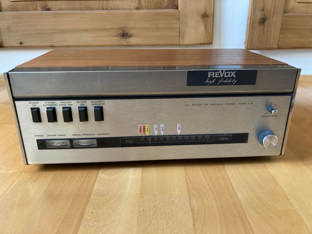 Revox Tuner A76 (Gebraucht) in Wädenswil für CHF 23 – mit Lieferung auf Ricardo kaufen