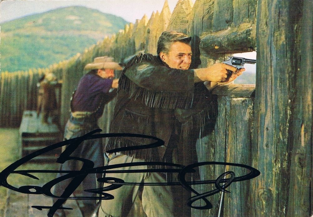 Götz George 1938-2016 WINNETOU Autogramm Foto 10x15cm | Kaufen auf Ricardo