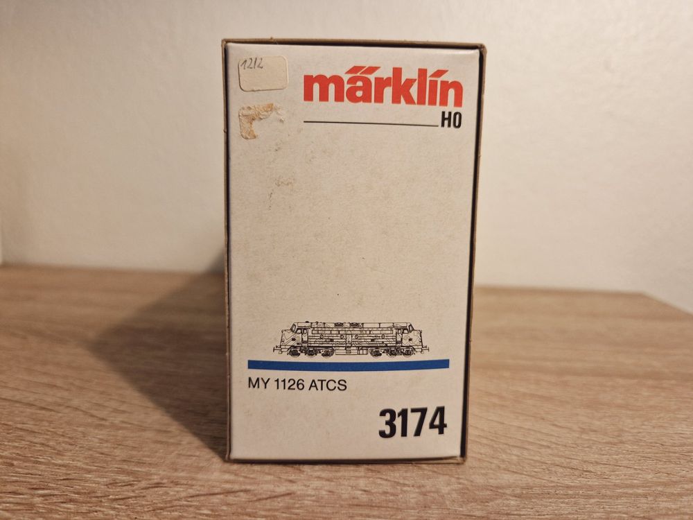 Märklin 3174 Diesellok MY 1126 ATCS H0 OVP NEU (Neu und ...