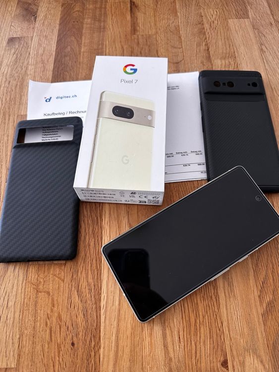 Google Pixel 7 mit Mega 256GB Speicherplatz alles dabei Orig | Kaufen ...