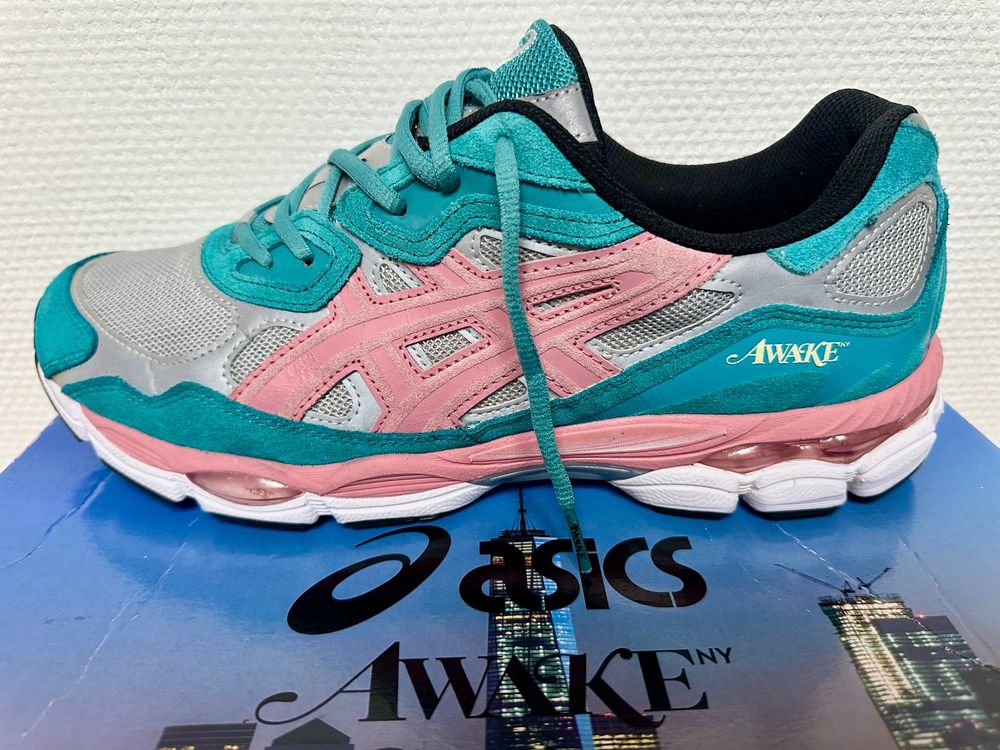 ASICS GEL-NYC x AWAKE NY TEAL 47 12.5 Gel NYC Sneakers (Gebraucht) in ...