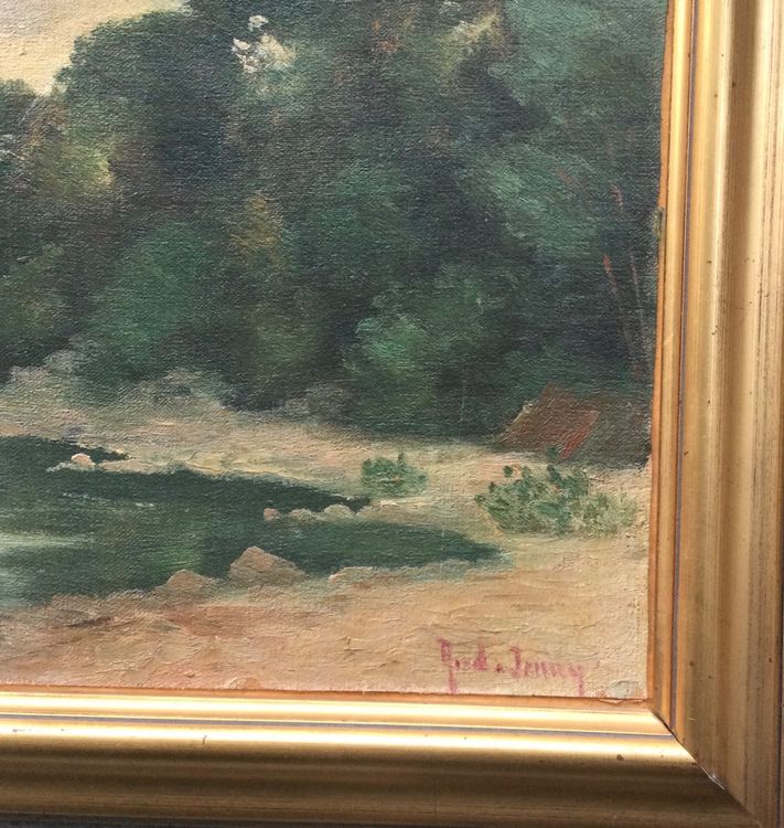 Johann Rudolf JENNY (1868-1938) See Landschaft Gemälde (Gebraucht) in ...