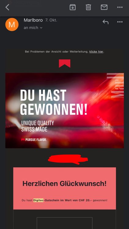 Gutschein Digitec (Neu (gemäss Beschreibung)) in für CHF 18 – mit ...