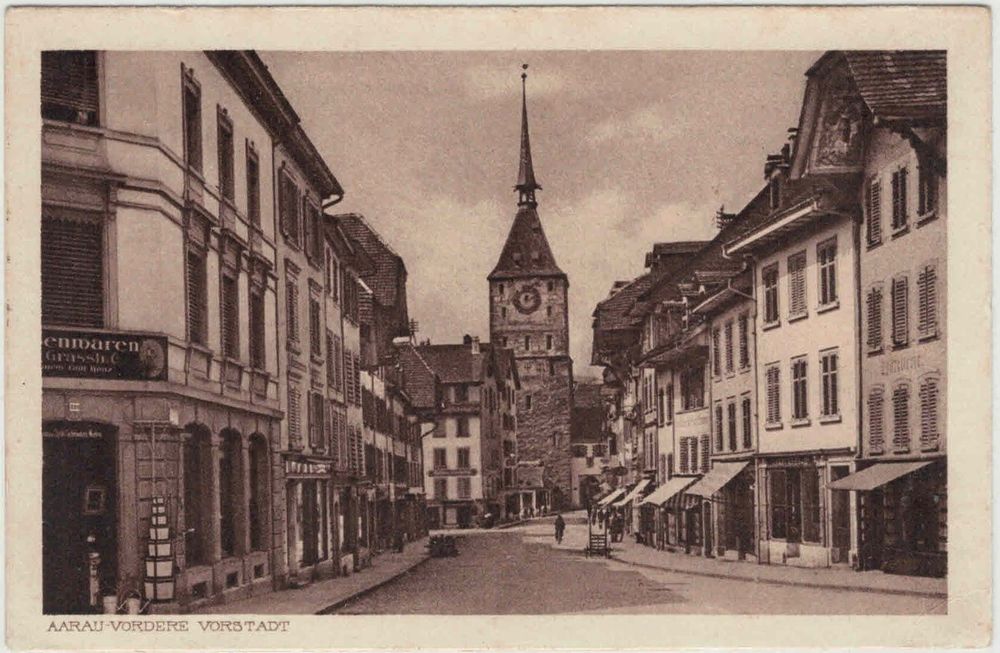 AG 128 Aarau Vordere Vorstadt 1920 | Kaufen auf Ricardo