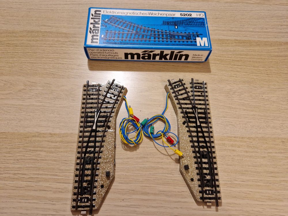 Märklin 5202 Weichenpaar M H0 OVP NEU | Kaufen auf Ricardo