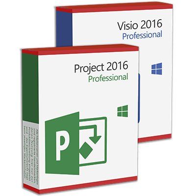 Microsoft Visio & Project 2016 Professional Product Keys (Gebraucht) in ...