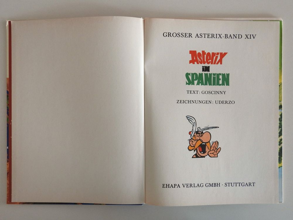 Asterix in Spanien, Band XIV, 1973 | Kaufen auf Ricardo