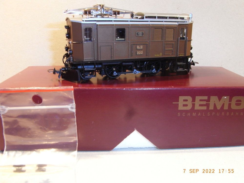 Bemo HOm RhB Ge 2/4 222 analogique (Neu (gemäss Beschreibung)) in ...