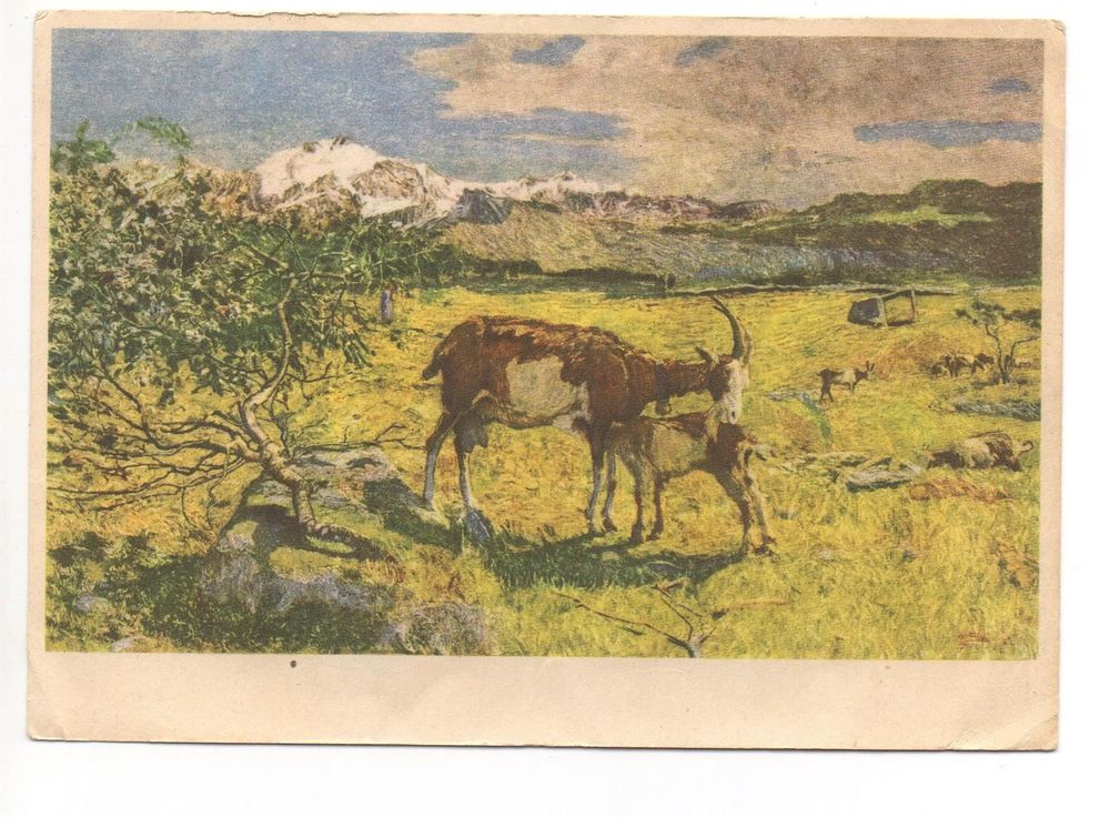 KÜNSTLER AK Giovanni Segantini MAIENALP (Gebraucht) in Jona für CHF 7.9 – mit Lieferung auf ...