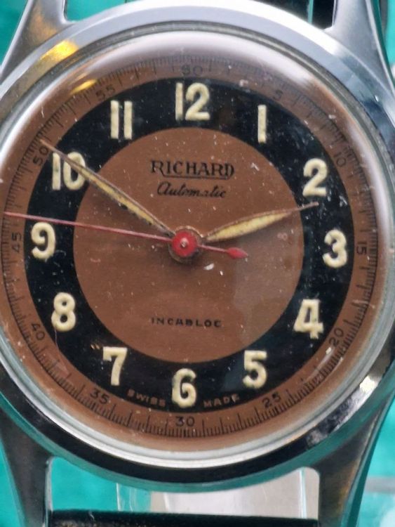 seltene vintage RICHARD, Swiss made Uhr, Hammerautomatic (Gebraucht) in ...