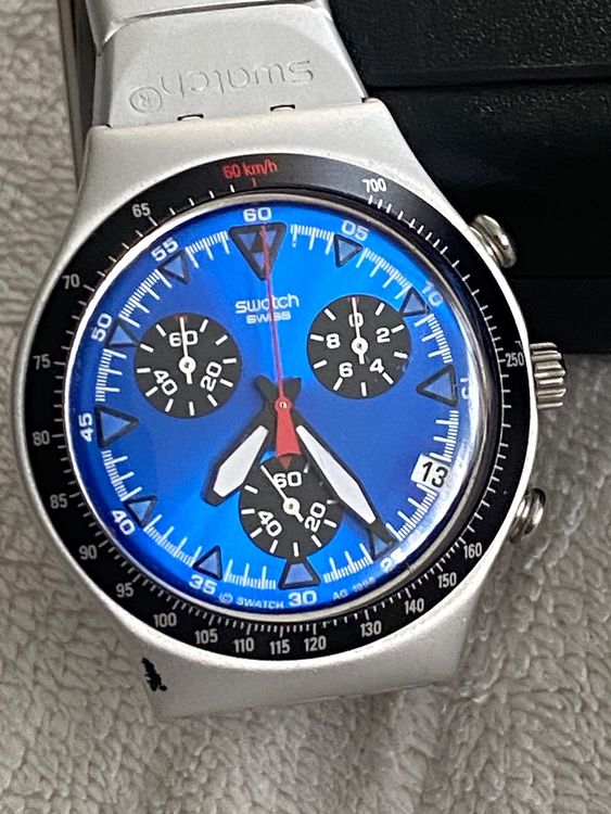 Vintage Herrenuhr SWATCH Toxin YCS 4004 Aluminium (Gebraucht) in ...