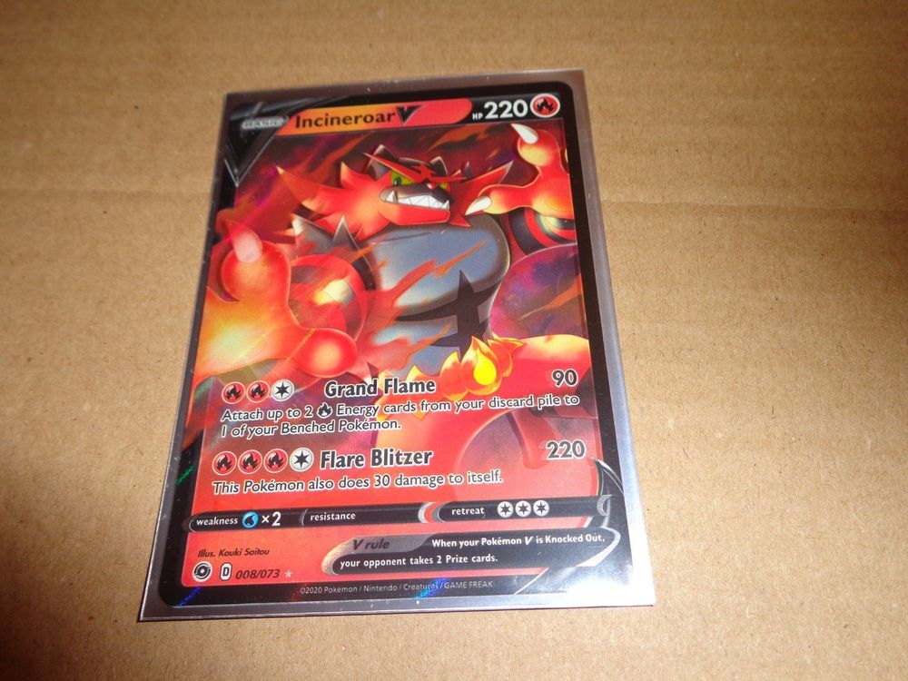 Pokemonkarte Incineroar V (Gebraucht) in Olten für CHF 3 – mit ...