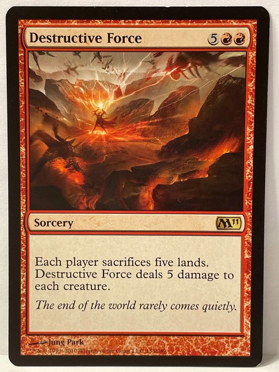 Magic The Gathering - Destructive Force (Neu (gemäss Beschreibung)) in ...