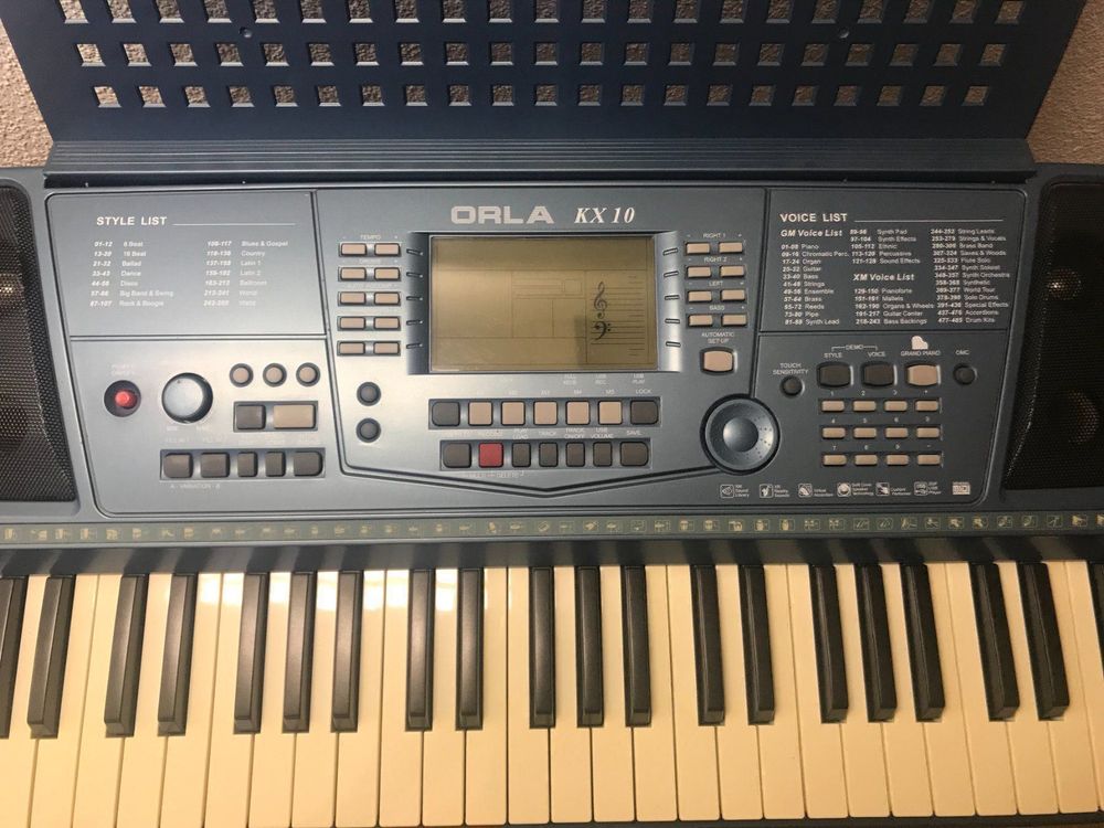 Keyboard ORLA KX10 inkl. Extras (Gebraucht) in Stallikon für CHF 100 ...