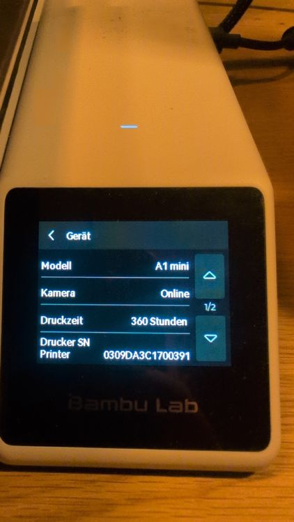 Bambu Lab A1 Mini Combo 3D-Drucker - Wenig gebraucht! (Gebraucht) in ...