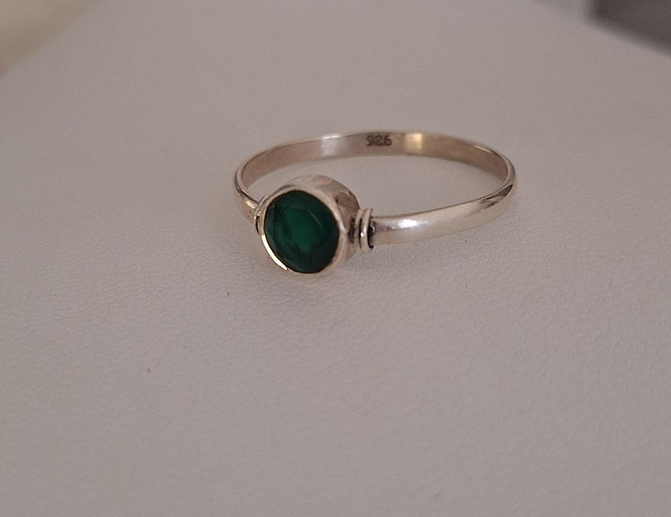 ZARTES SMARAGD RINGLI 18mm | Kaufen auf Ricardo