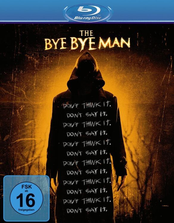 The Bye Bye Man (2017) Carrie-Anne Moss/Faye Dunaway/BD/NEU (Neu und ...