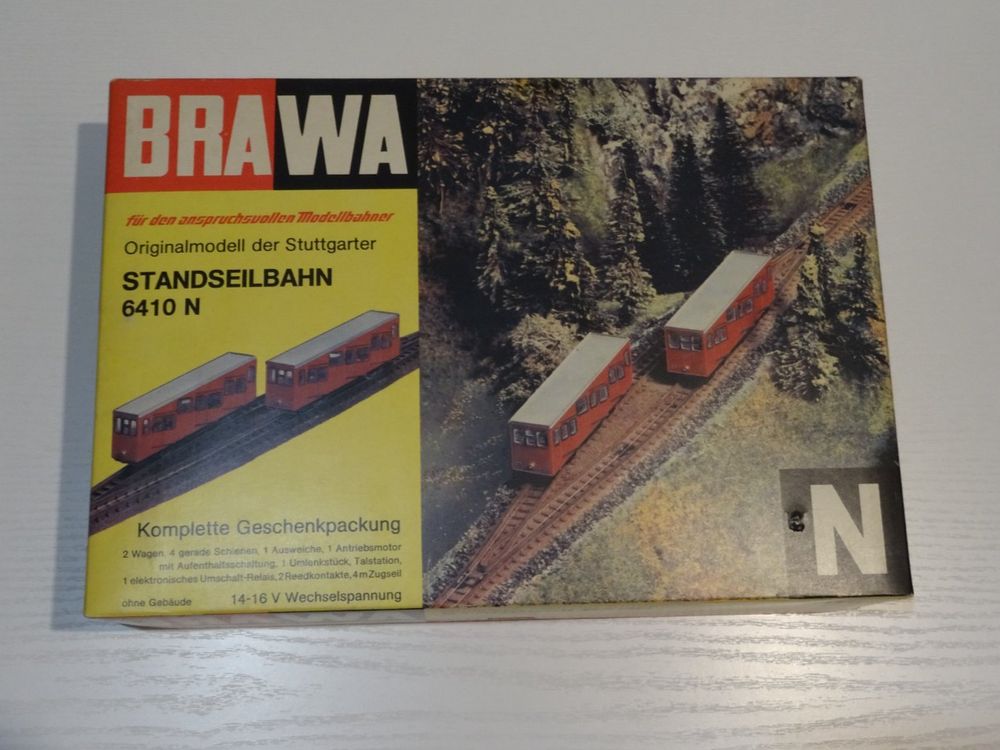 Brawa 6410N, Stuttgarter Standseilbahn, NEU (Neu und originalverpackt ...