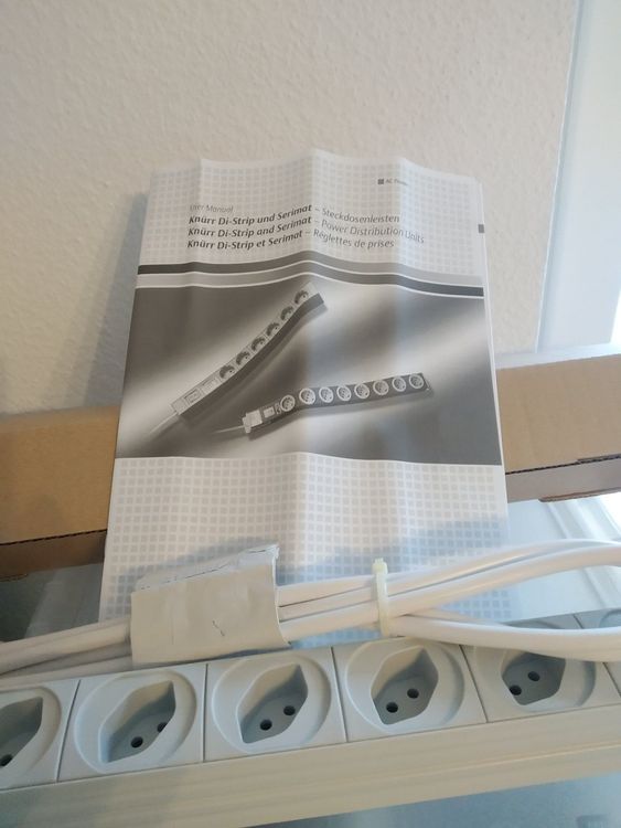 11er Steckerleiste Knürr, NEU (Neu und originalverpackt) in für CHF 44 ...