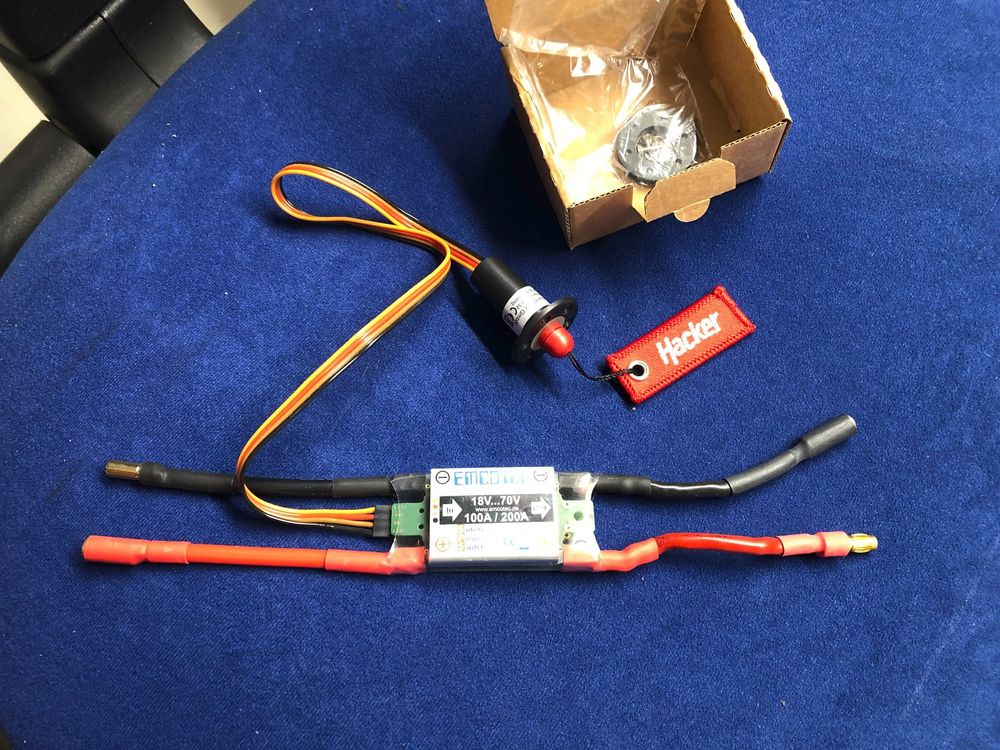 EMCOTEC Power switch 100-200A mit Magnetschaltung "Hacker" (Neu (gemäss ...