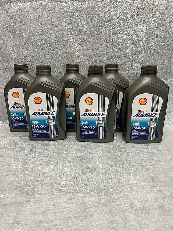 Shell Advance Ultra 15W-50 Motoröl / Ducati Monster (Neu und ...