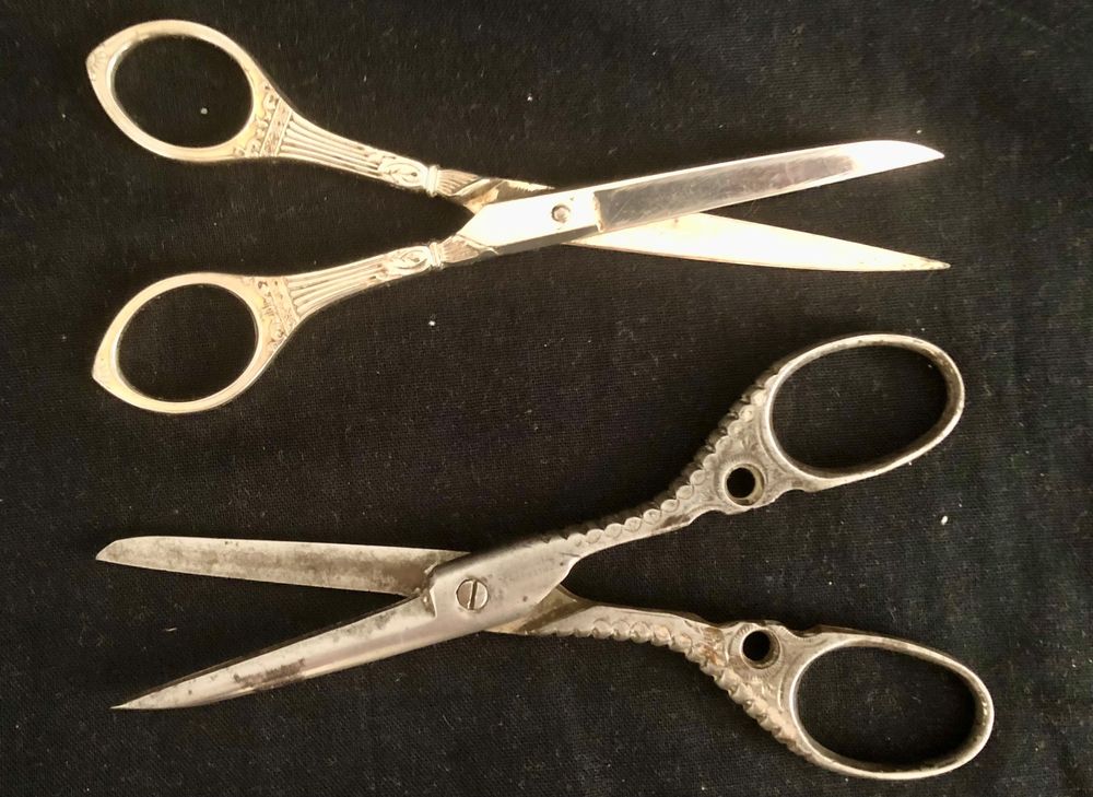 2 alte Scheren eine Solingen Jugendstil andere älter (Gebraucht) in für ...