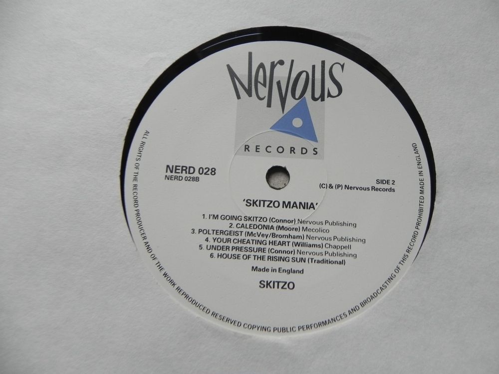 LP brit. Psychobilly Band Skitzo 1987 Skitzo Mania (Gebraucht) in ...