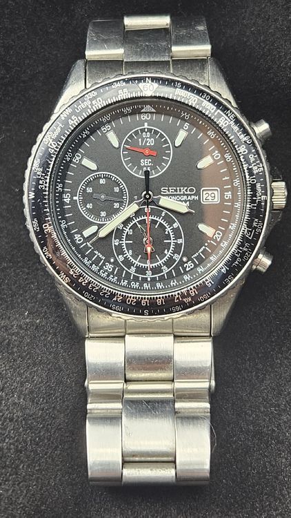 Seiko Flightmaster Pilot Chronograph SND253P1. (Gebraucht) in Seewen SZ ...