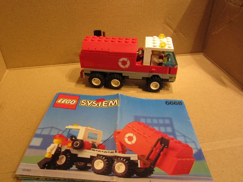 Lego City Recyclinglastwagen Set 6668 mit Anleitung (Gebraucht) in ...