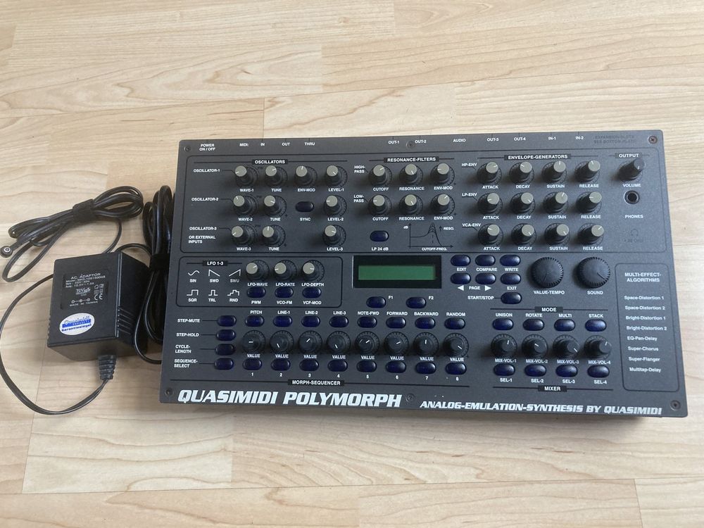 Quasimidi Polymorph Digital Synthesizer mit Step Sequencer | Kaufen auf Ricardo