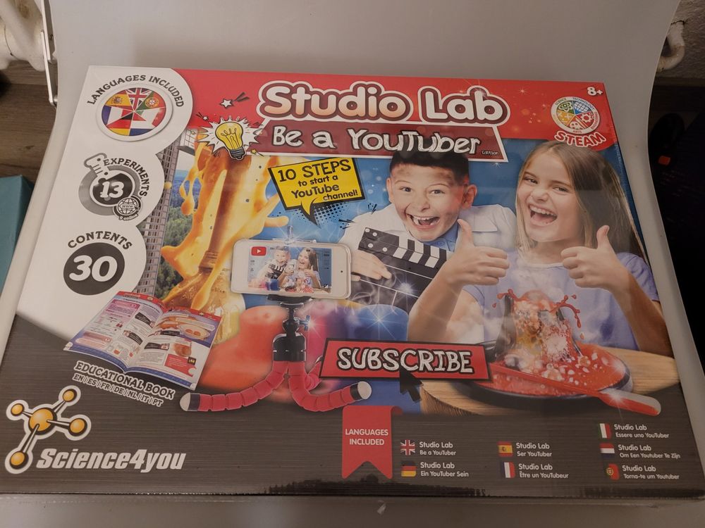 Studio Lab Ein Youtouber sein (Neu und originalverpackt) in Oberuzwil ...
