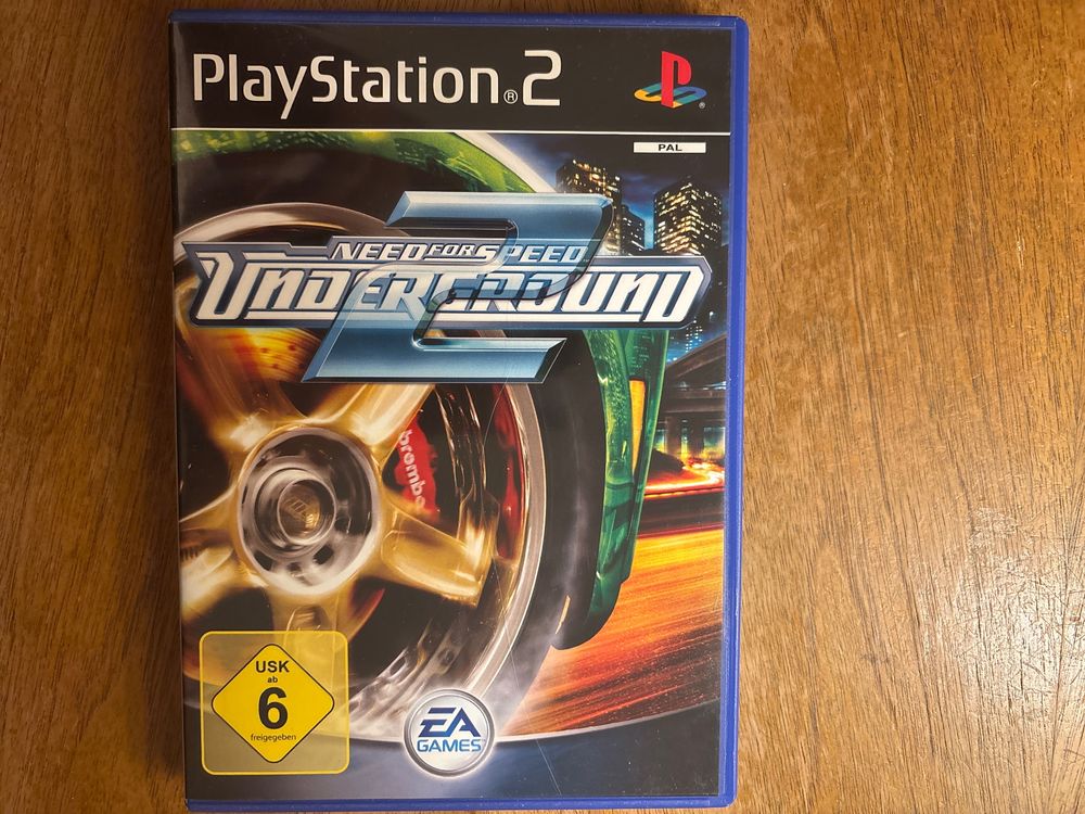 NFS NEED FOR SPEED UNDERGROUND 2 - Sony Playstation 2, PS2 (Gebraucht ...