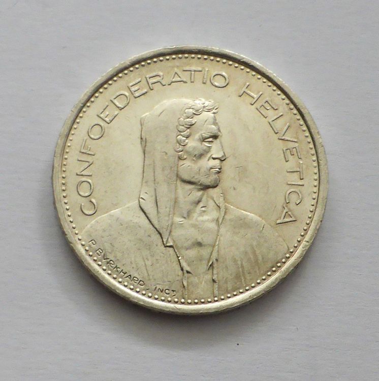 5 Fr. 1967, 3 Sterne* vor Gesicht - SUPER - seltene ABART !! (Gebraucht) in Buochs für CHF 42 ...