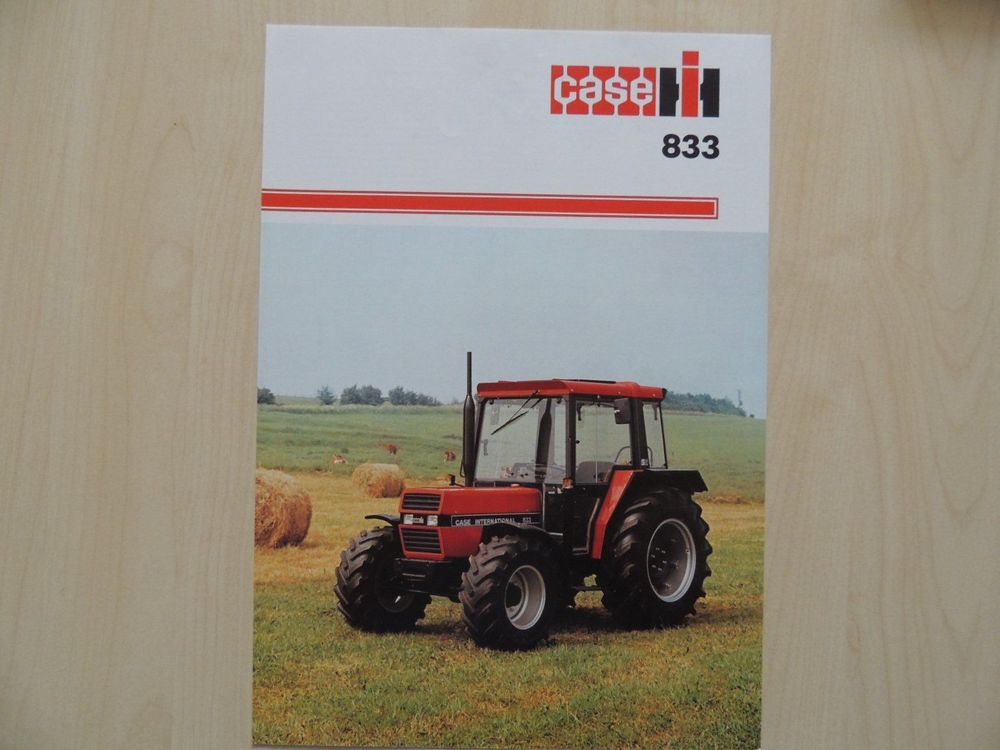 Case 833 Prospekt | Kaufen auf Ricardo