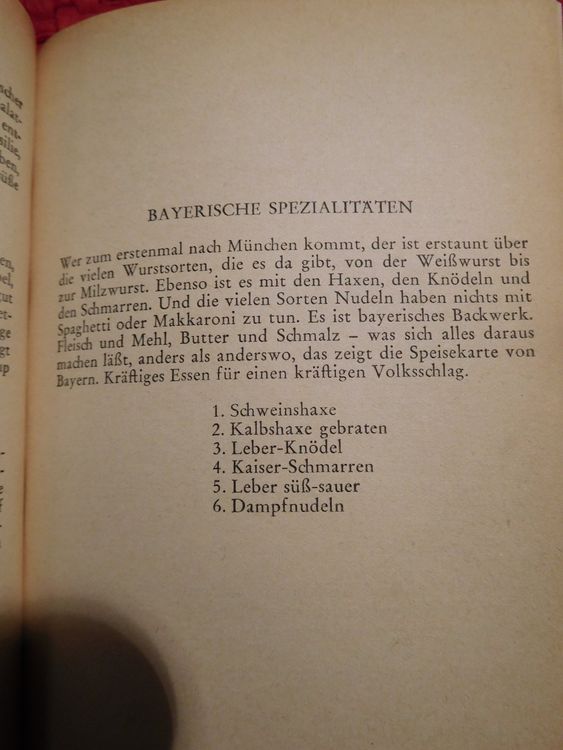 Kochbuch "Was Männern so gut schmeckt", L. Aureden, Rarität (Gebraucht ...