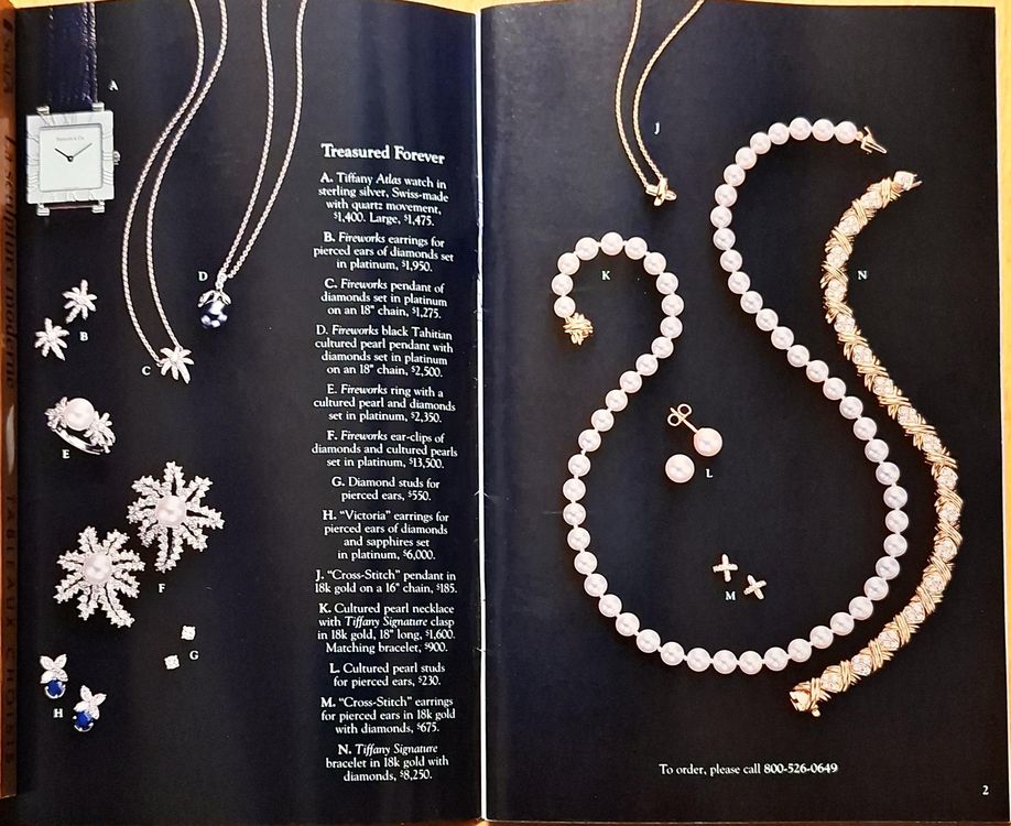 Tiffany & Co. Katalog Holiday Selections 1996 Vintage (Gebraucht) in ...