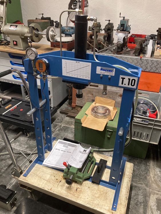Forrer 10 T Hydraulikpresse Lehrwerkstatt | Kaufen auf Ricardo