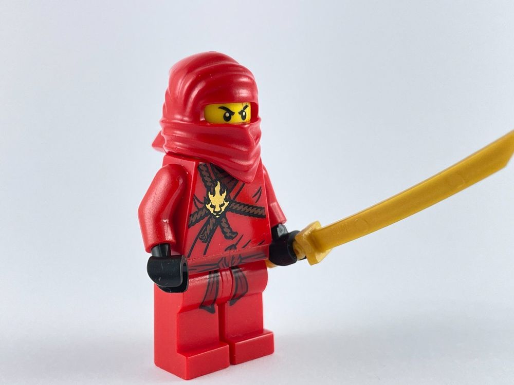 Red Ninja Kai - Minifigur aus Lego Ninjago Set 2508 2505 (Gebraucht) in ...