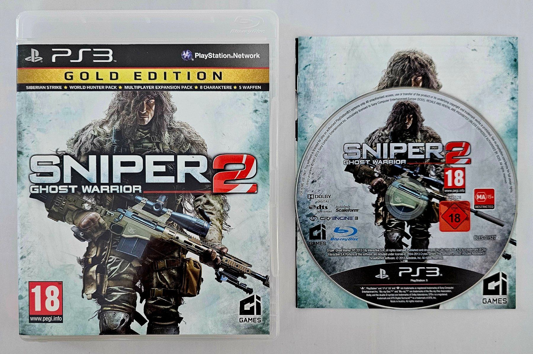 Sniper Ghost Warrior 2 Gold Edition (PS3) (Gebraucht) in Holziken für ...