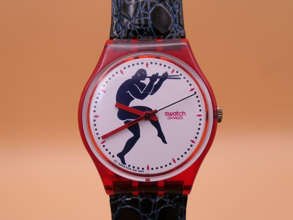 Swatch Gent "TEDOPHORUS" GR111, 1992, neue Batterie (Gebraucht) in Thun ...