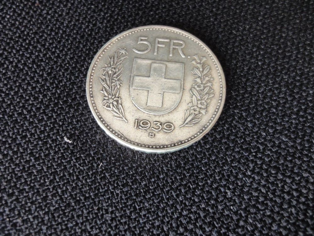 5 Franken 1939 | Kaufen auf Ricardo
