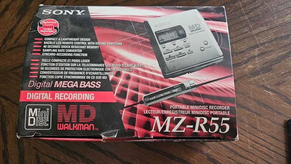 Sony MZ-R55 Minidisc + cartuccia vergine (D'occasion) à Melano pour CHF ...