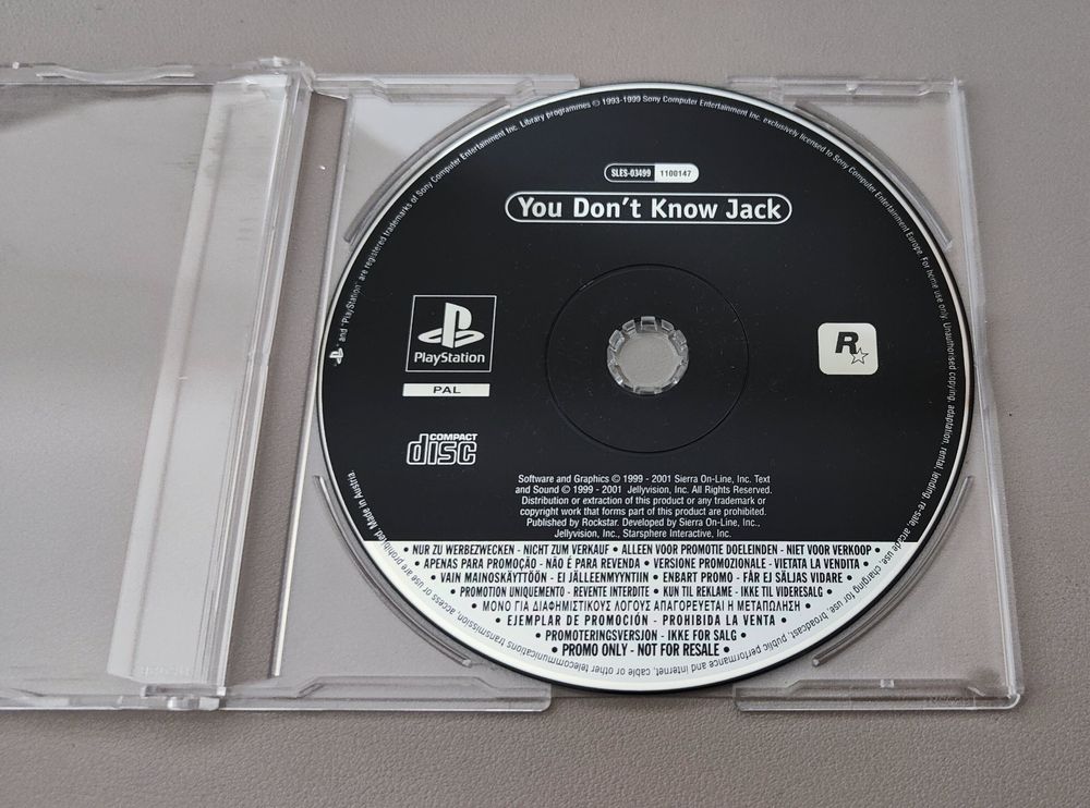 You Don't Know Jack PS1 Rockstar PROMO (Vollversion) NEU | Kaufen auf ...