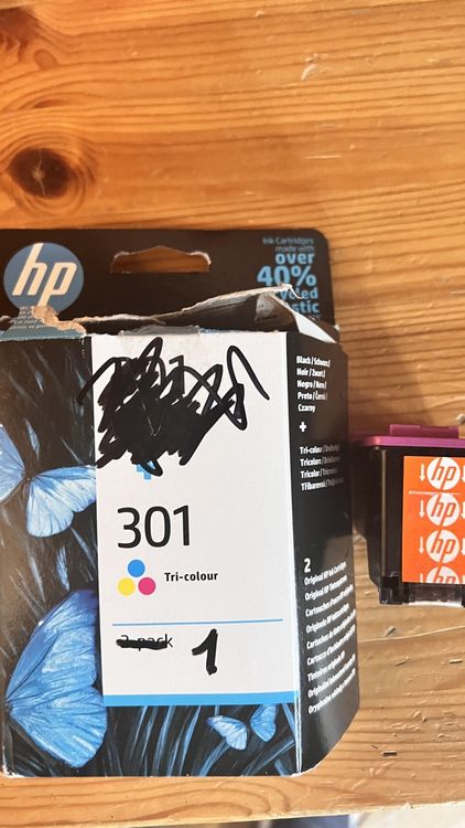 HP XL 301 FARB NEU PATRONE AB FR. 1.- | Kaufen auf Ricardo