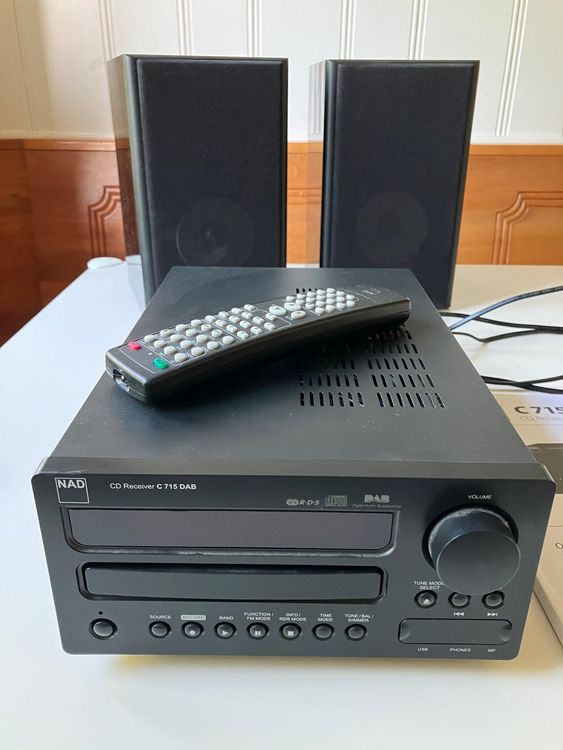 NAD C 715 DAB Kompaktanlage mit CD inkl. Onkyo Speaker D-145 (Gebraucht ...