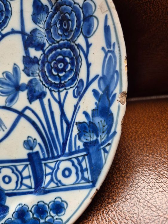 Ancienne Assiette Delft Pieter Adriaensz Kocks décor Chinois (Gebraucht ...