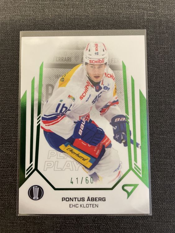 Sportzoo Pontus Aberg EHC Kloten Playoffs 2025 (Neu (gemäss ...